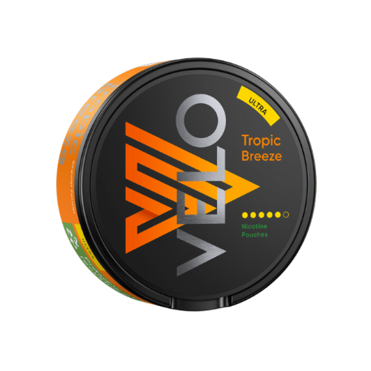 VELO Tropic Breeze Ultra Strong Nikotínové sáčky